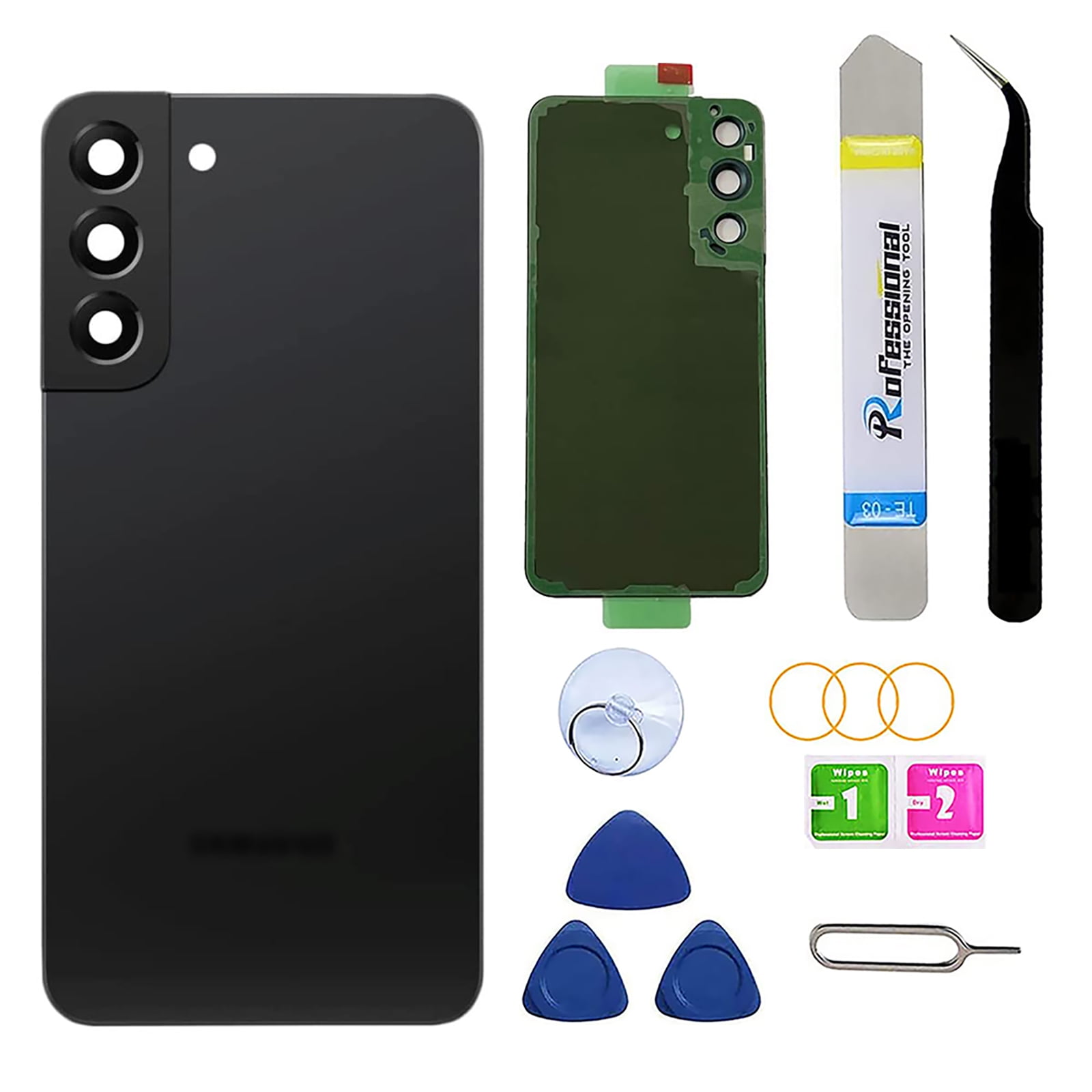 Rear Back Glass Replacement for Samsung Galaxy S22 6.1 inches 5G with ...