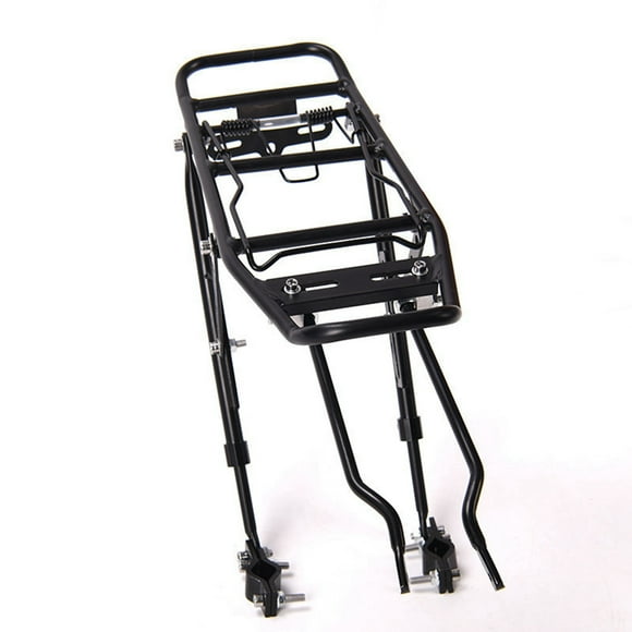 Rear Bike Racks for Cycling Storage Black Durable Easy Install