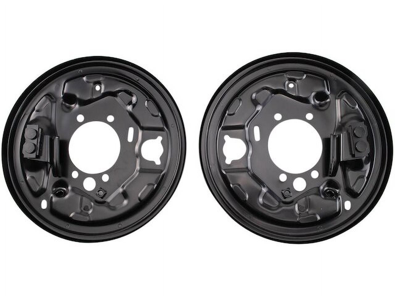Rear Brake Backing Plate 2 Piece Set - Compatible with 1998 - 2008 ...