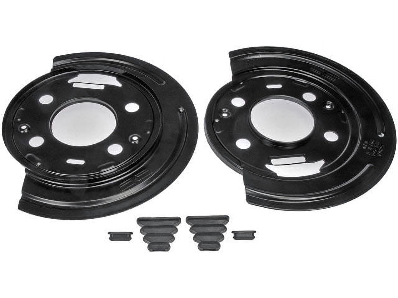 Rear Brake Backing Plate - Compatible with 2006 - 2010 GMC Savana 3500 ...