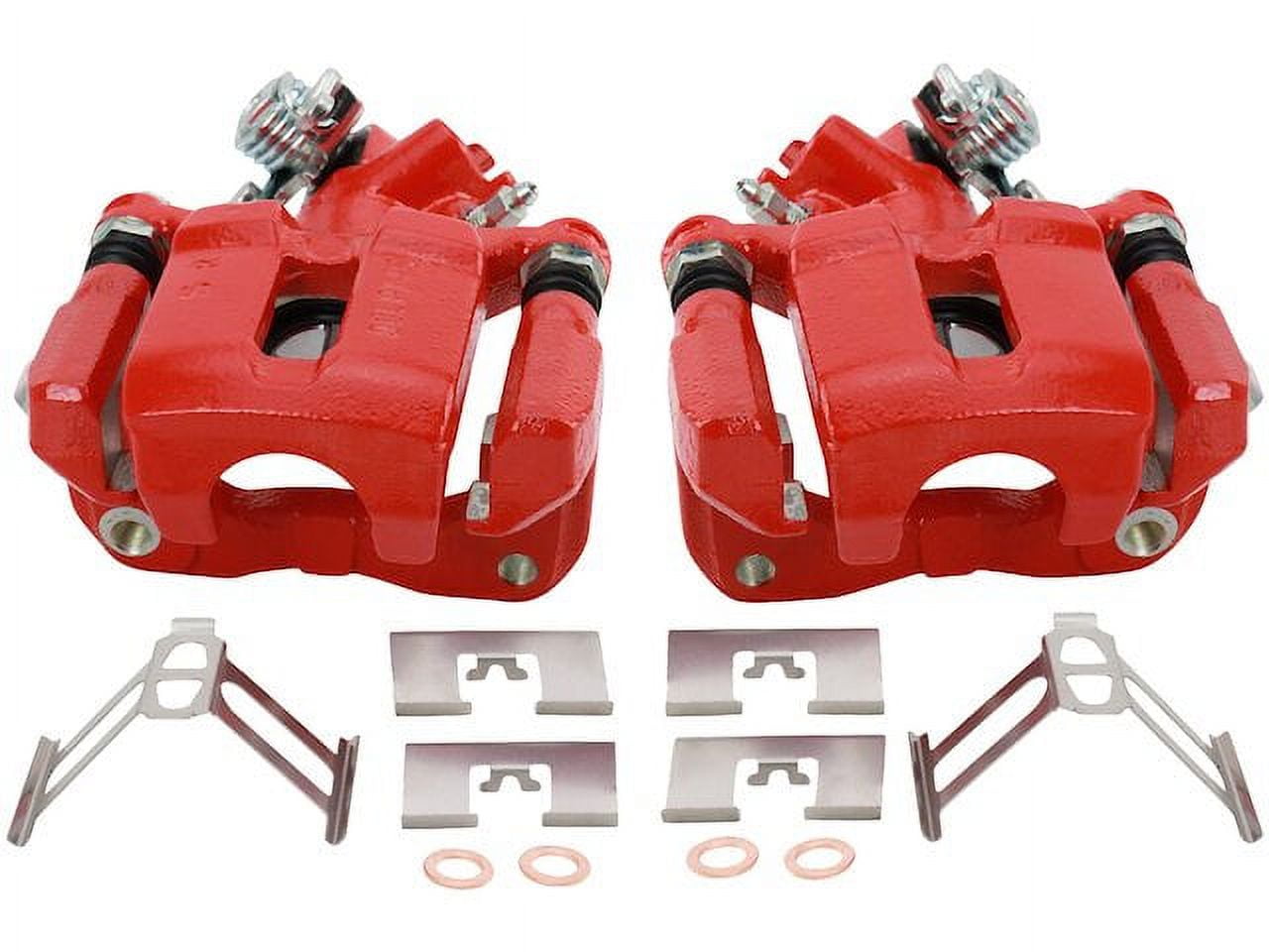 Rear Brake Caliper Set 2 Piece - Compatible with 2006 - 2015 Honda ...