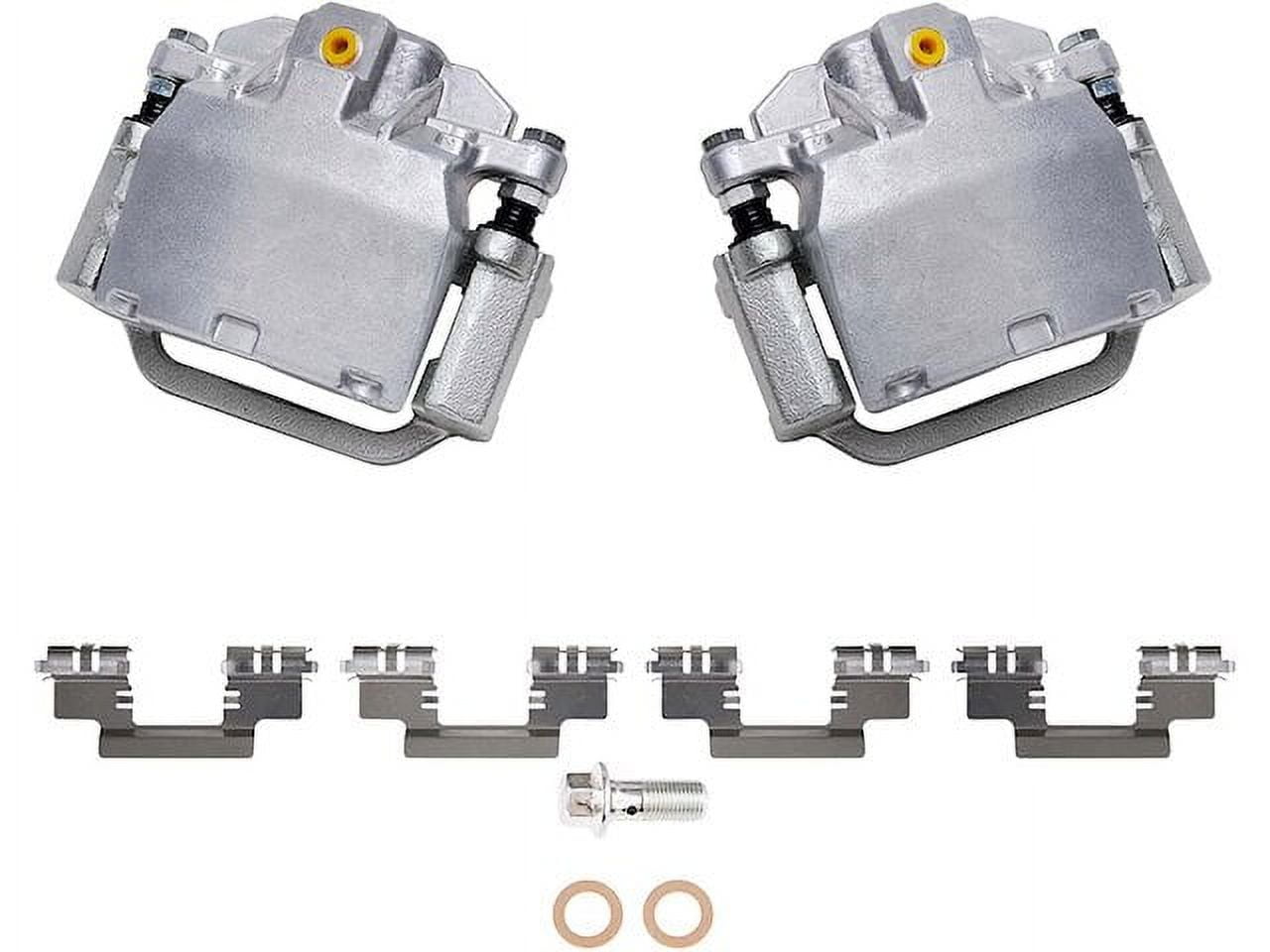 Rear Brake Caliper Set - Compatible with 2007 - 2013 Cadillac Escalade ...