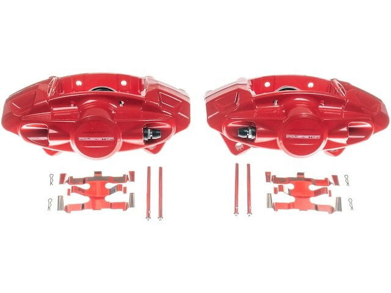 Rear Brake Caliper Set - Compatible with 2014 - 2019 INFINITI Q50 VIN E ...