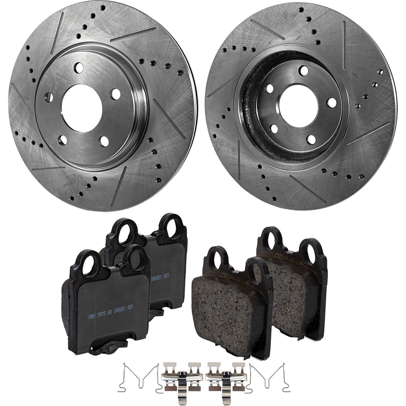 Rear Brake Disc and Pad Kit for Lexus for SC430 for IS300 for GS430 for ...