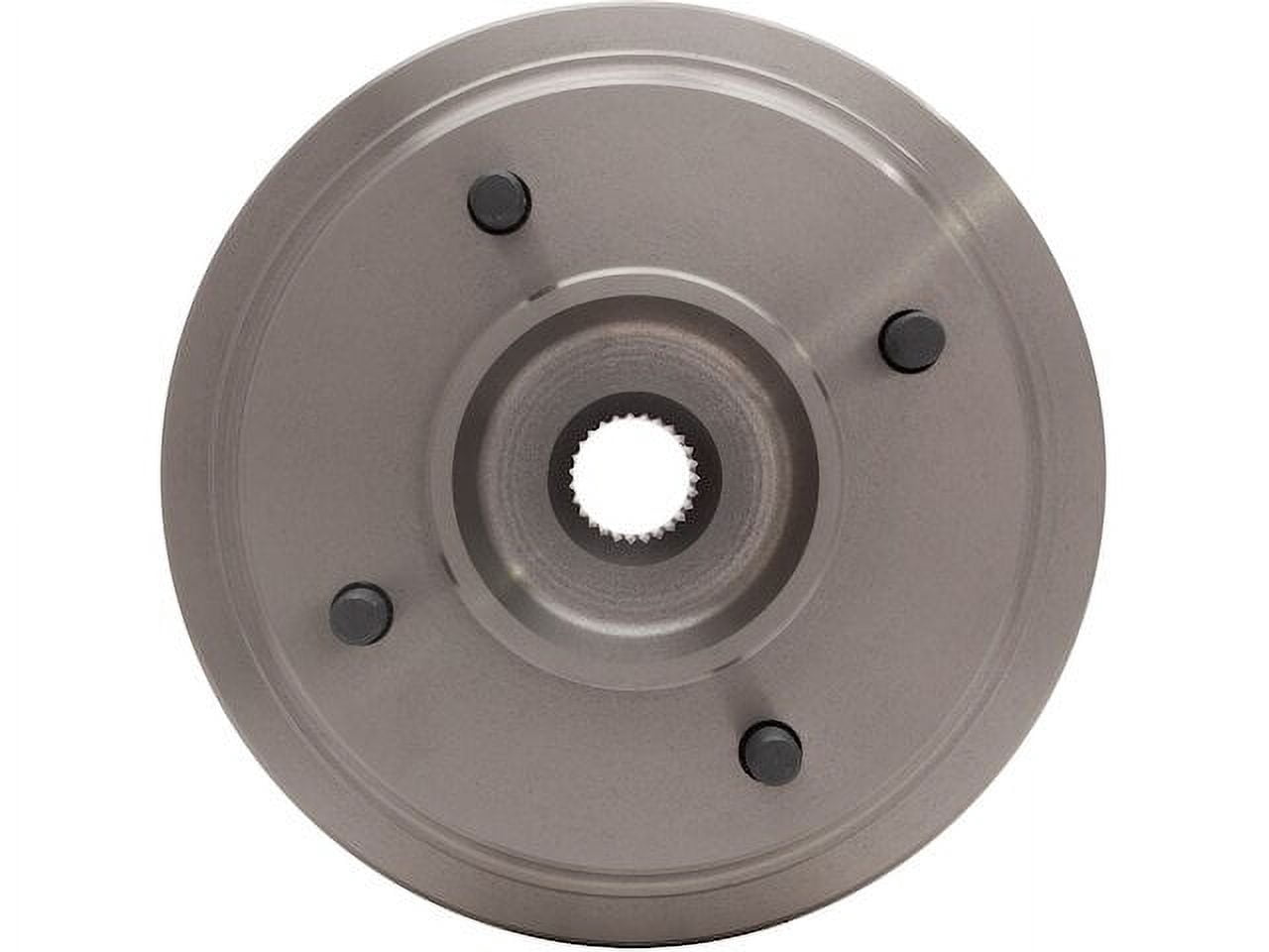 Rear Brake Drum - Compatible with 1985 - 1989 Subaru GL 4WD Naturally ...