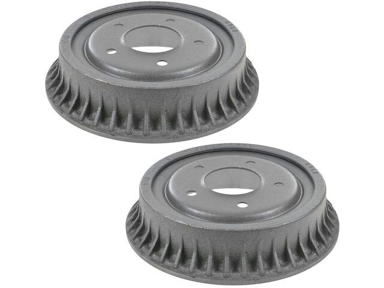 Rear Brake Drum Set 2 Piece - Compatible with 1995 - 2002 Chevy Astro ...