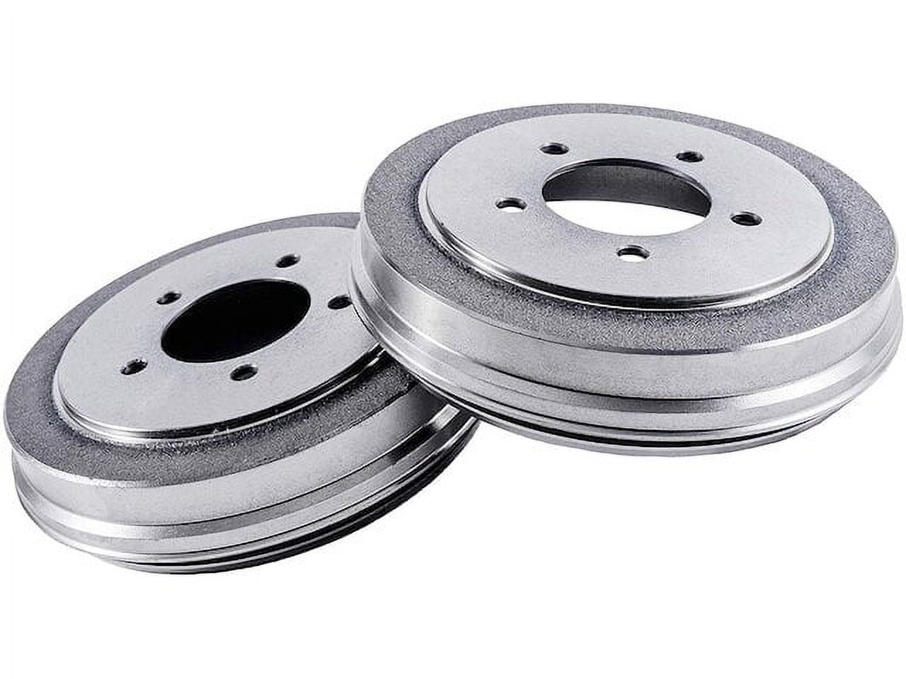 Rear Brake Drum Set - Compatible with 1995 - 2005 Dodge Neon 1996 1997 ...