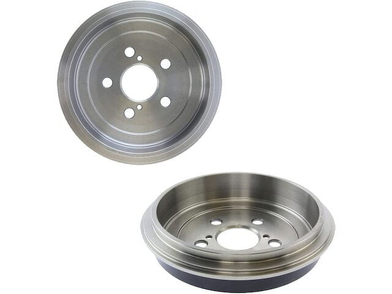 Rear Brake Drum Set - Compatible with 2002 - 2008 Toyota Corolla 2003 ...