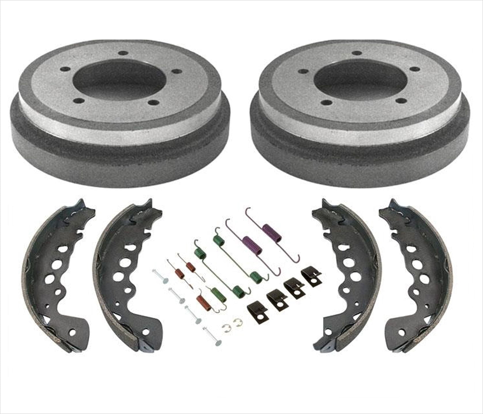 Rear Brake Drums Shoes Brake Springs For 00-04 Chevy Tracker - Walmart.com