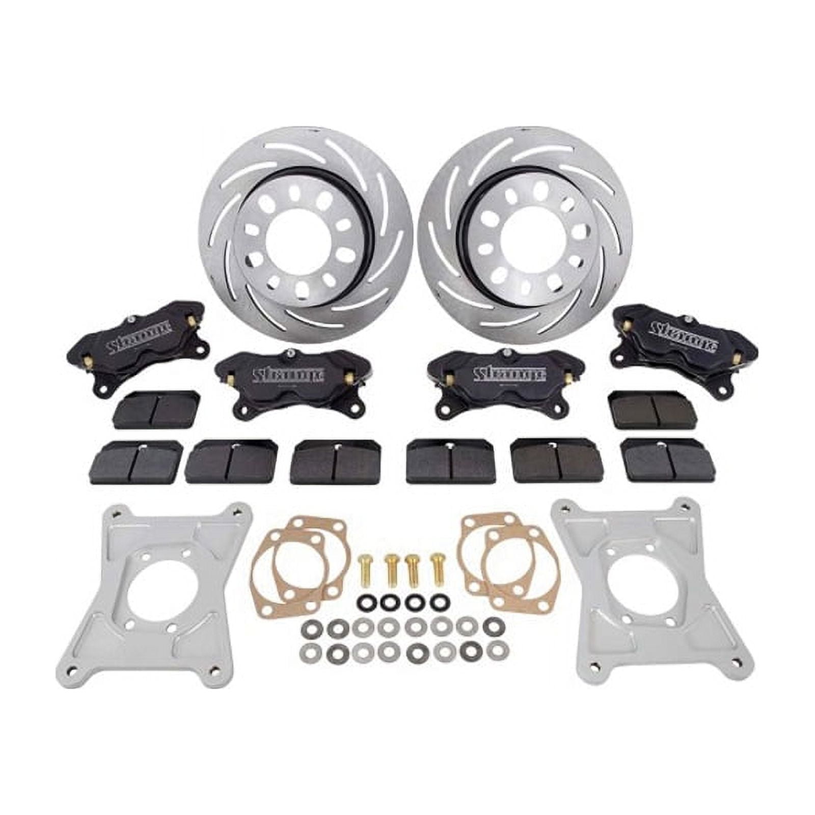 Rear Brake Kit Ford 8.8 Mustang w/Soft Pads - Walmart.com