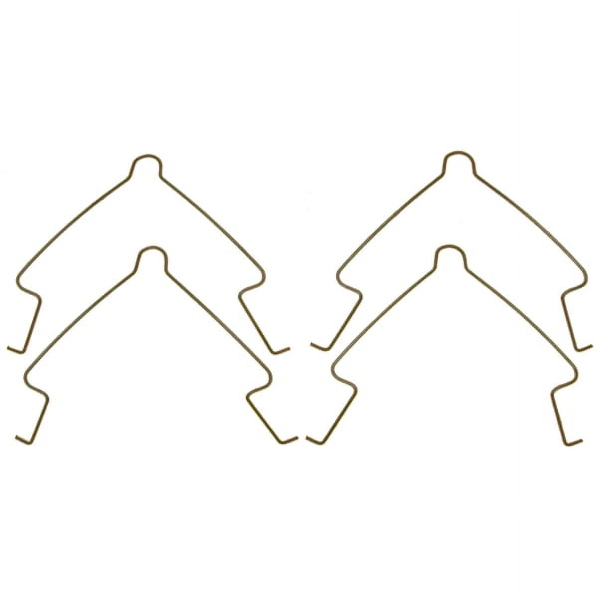 ACDelco Rear Disc Brake Pad Anti-Rattle Clip Genuine OEM Hardware Kit ...