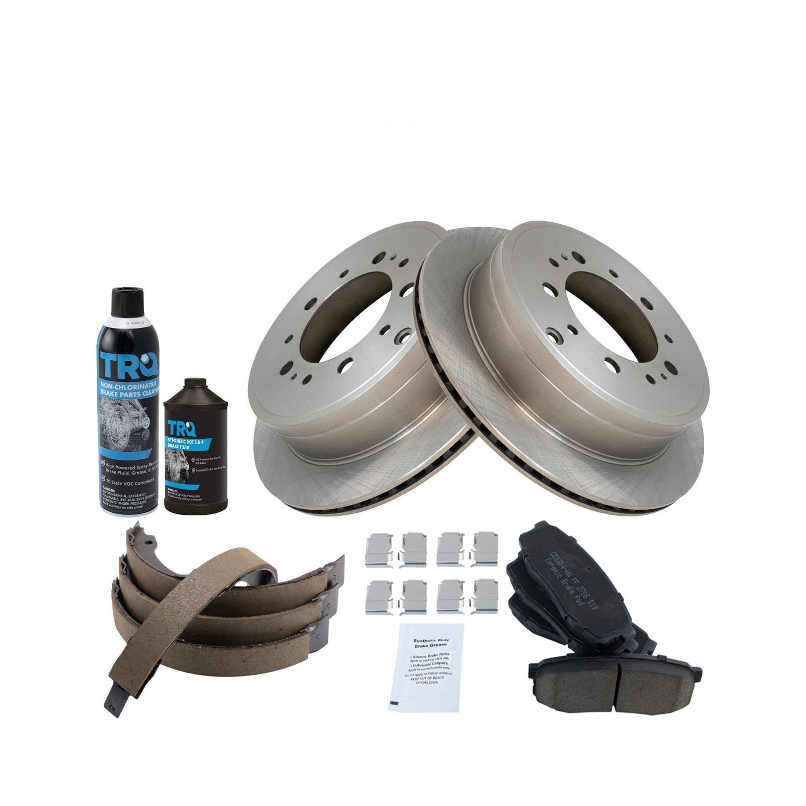 Rear Brake Pad & Rotor Kit for 2008-2021 for Lexus, 2007-2021 for ...