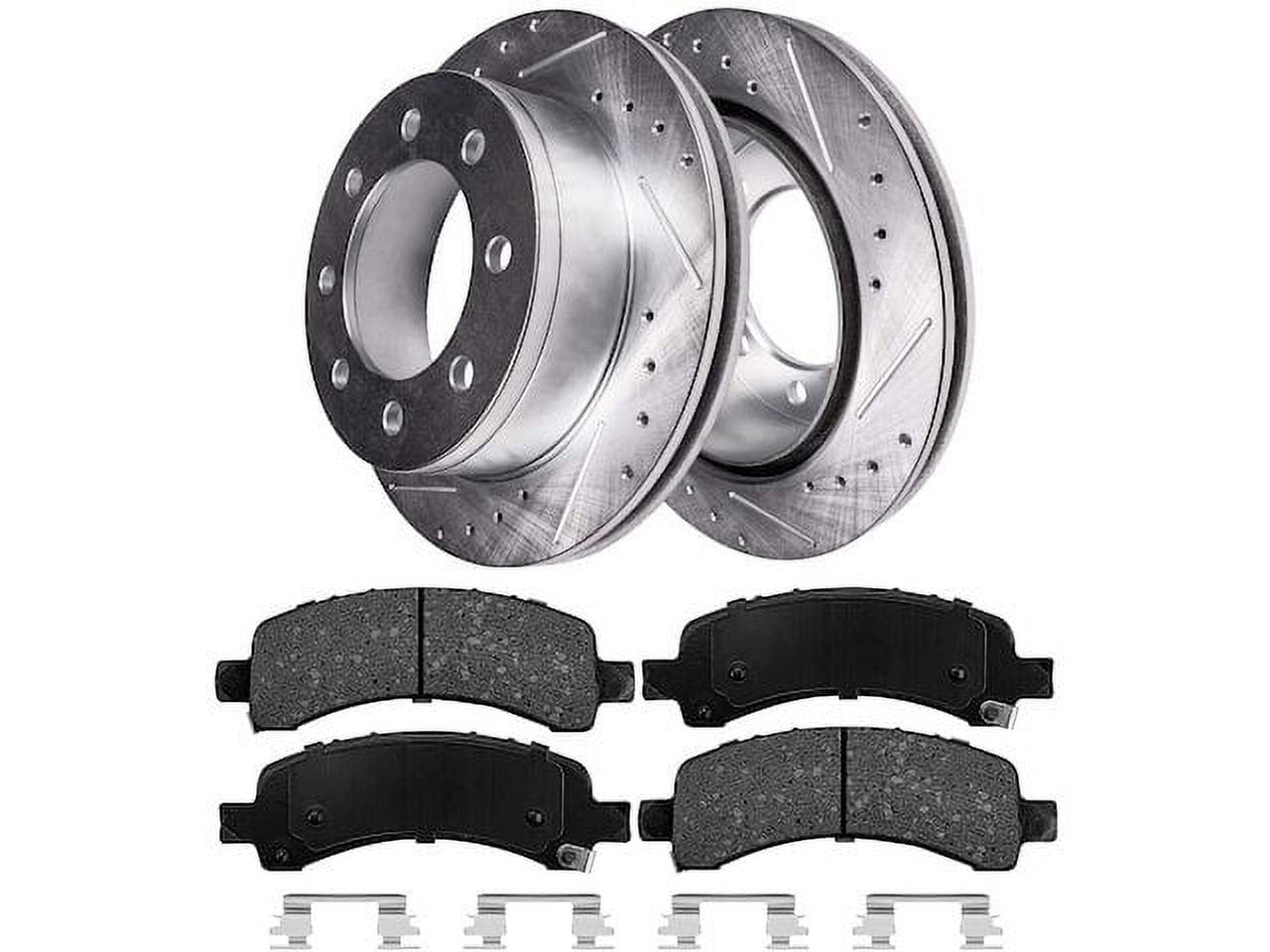Rear Brake Pad and Rotor Kit - Compatible with 2003 - 2020 Chevy ...