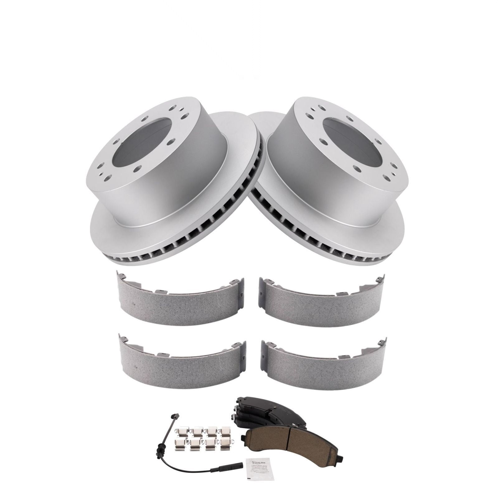 Rear Brake Pad & Rotor Kit Fits 2020-2022 for GMC for Sierra 2500HD ...