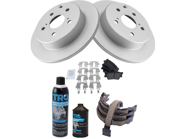 Toyota Rav4 Disc Brake Pad And Rotor Drum Brake Shoe And Drum Kit