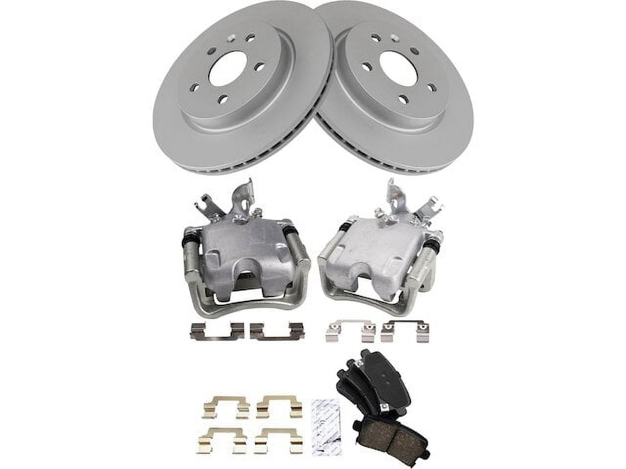 Rear Brake Pad Rotor and Caliper Set - Compatible with 2014 - 2019 ...
