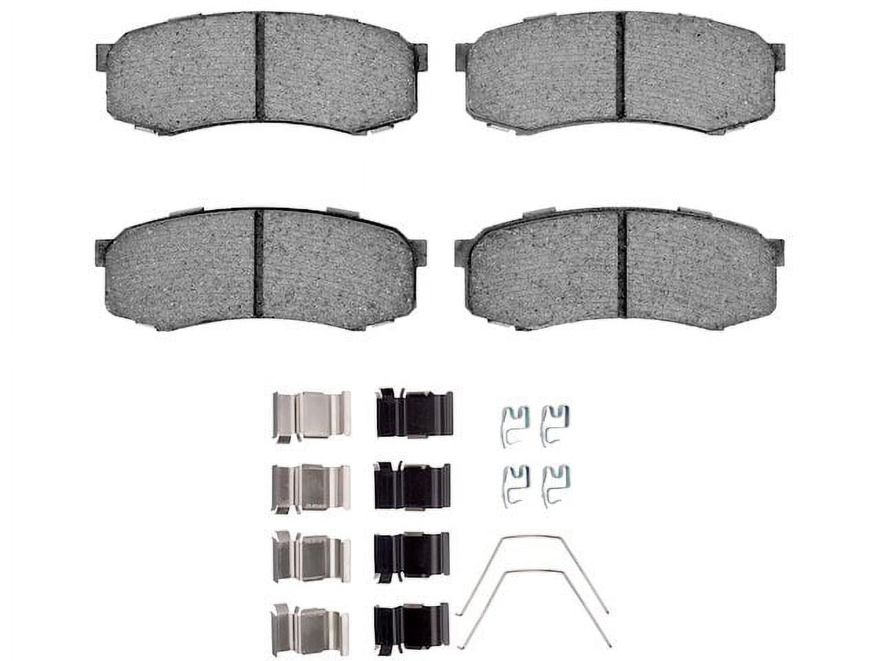 Rear Brake Pad Set - Compatible with 2003 - 2024 Toyota 4Runner 2004 ...
