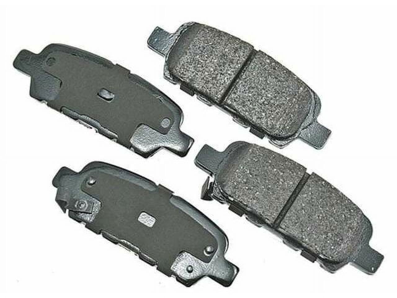 Rear Brake Pad Set - Compatible with 2002 - 2018 Nissan Altima 2003 ...