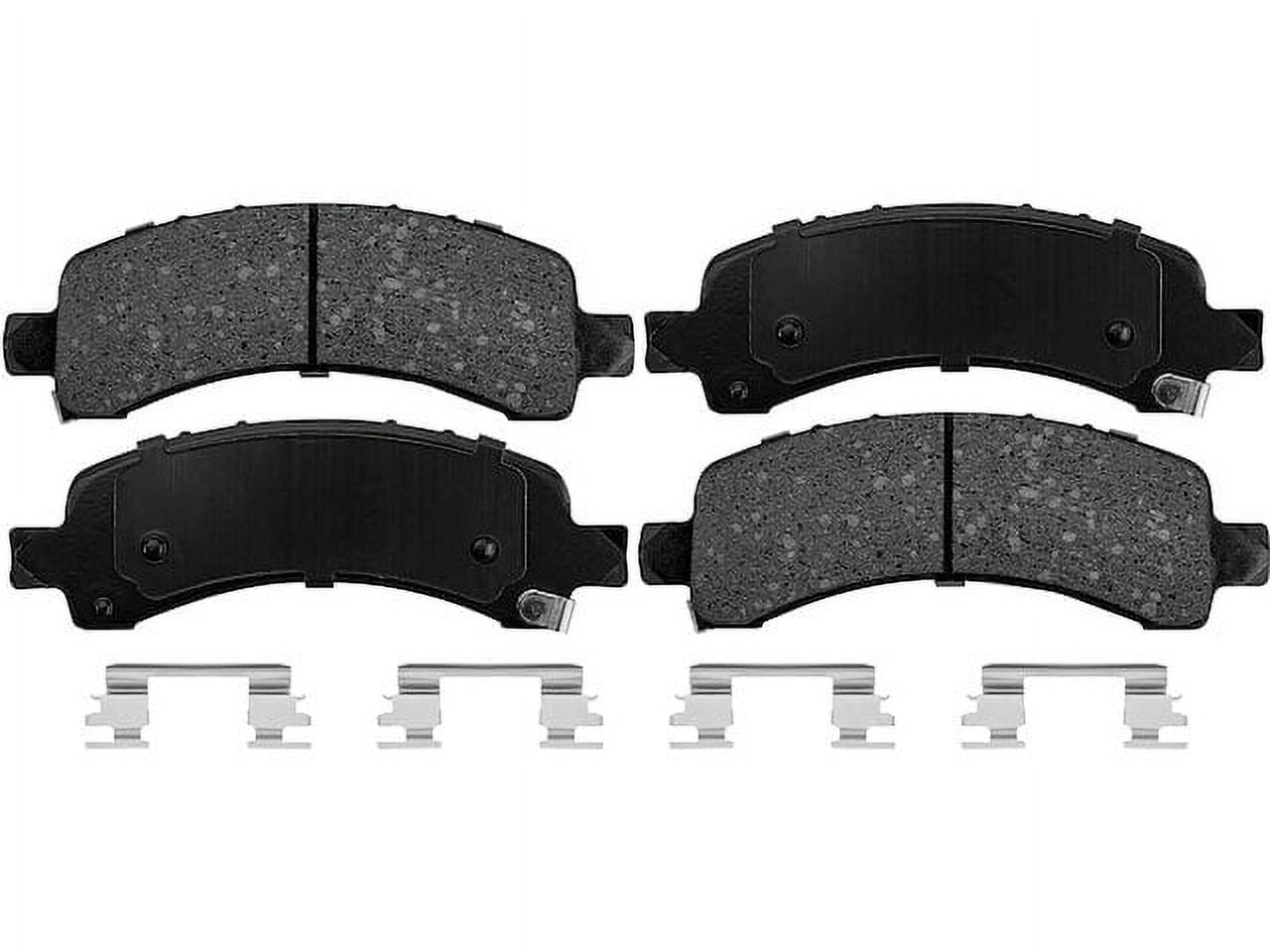 Rear Brake Pad Set - Compatible with 2003 - 2020 GMC Savana 3500 2004 ...