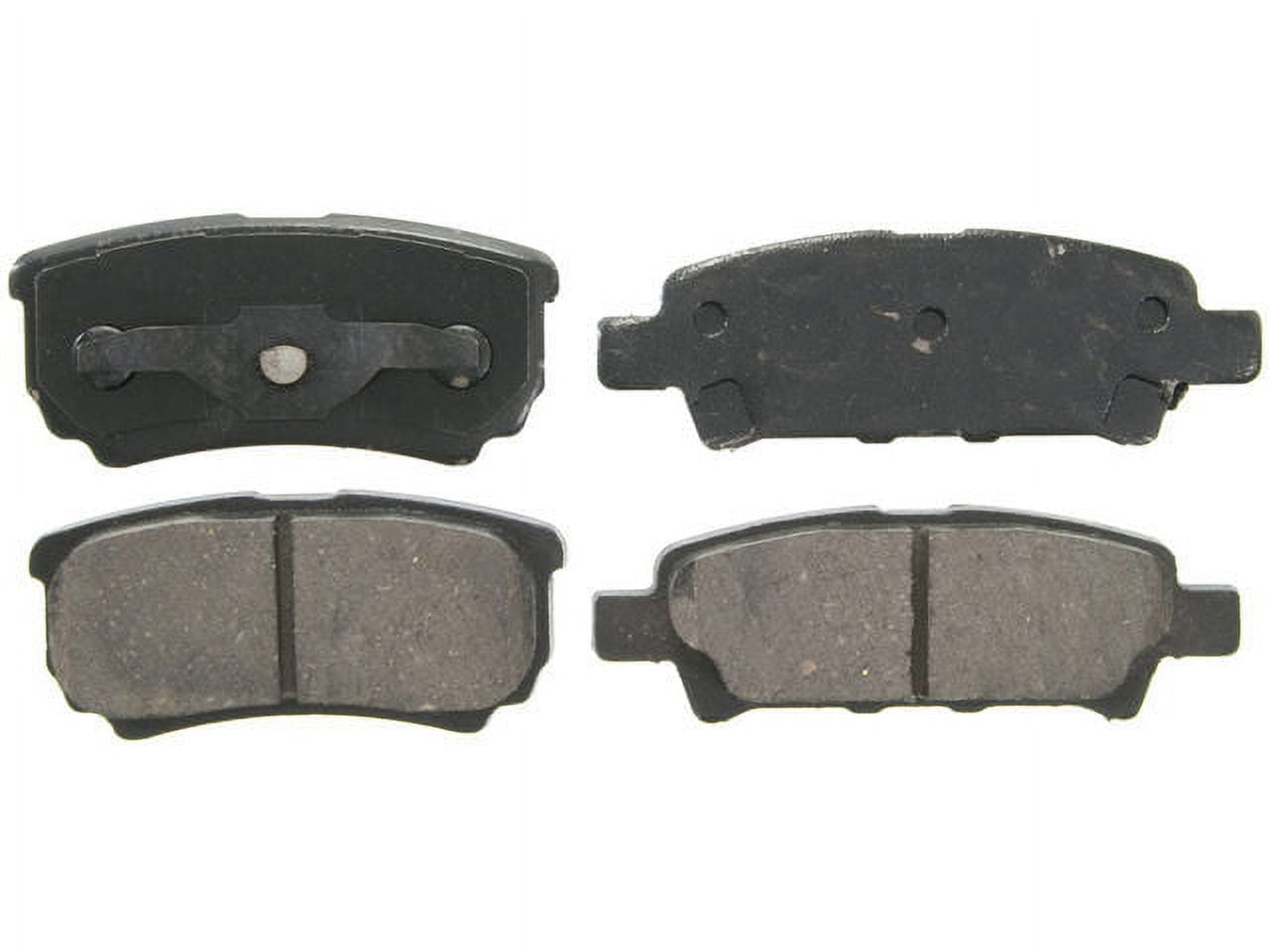 Rear Brake Pad Set - Compatible with 2004 - 2017 Mitsubishi Lancer 2005 ...