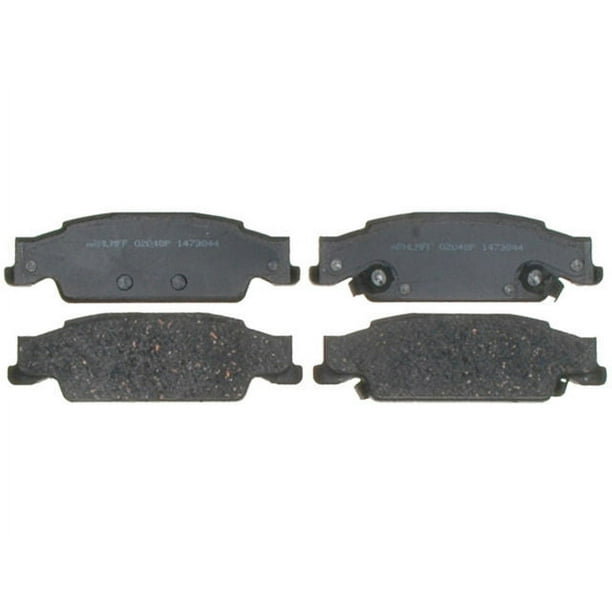 Rear Brake Pad Set - Compatible with 2005 - 2011 Cadillac STS 2006 2007 ...
