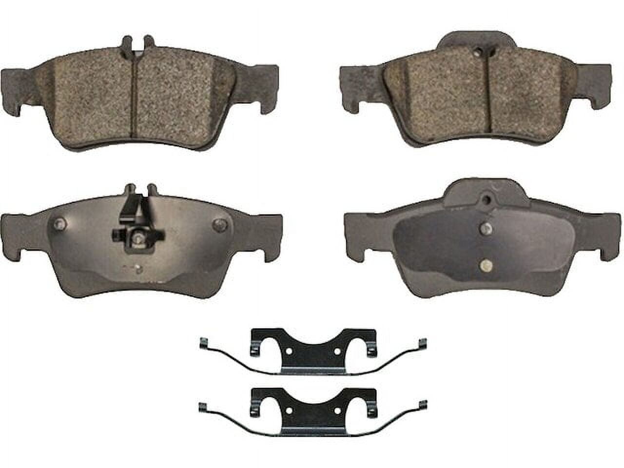 Rear Brake Pad Set - Compatible with 2006 - 2016 Mercedes-Benz E350 ...
