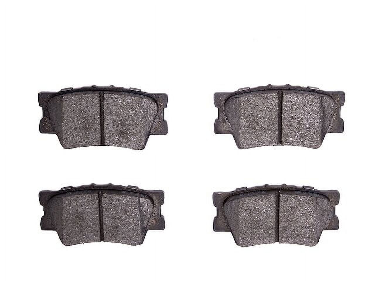 Rear Brake Pad Set - Compatible with 2006 - 2018 Toyota RAV4 2007 2008 ...