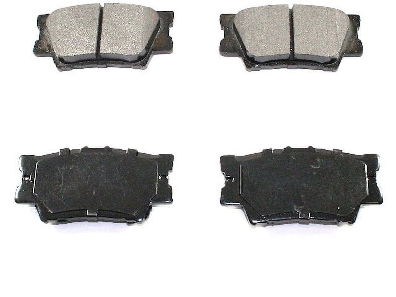 Rear Brake Pad Set - Compatible with 2006 - 2018 Toyota RAV4 2007 2008 ...