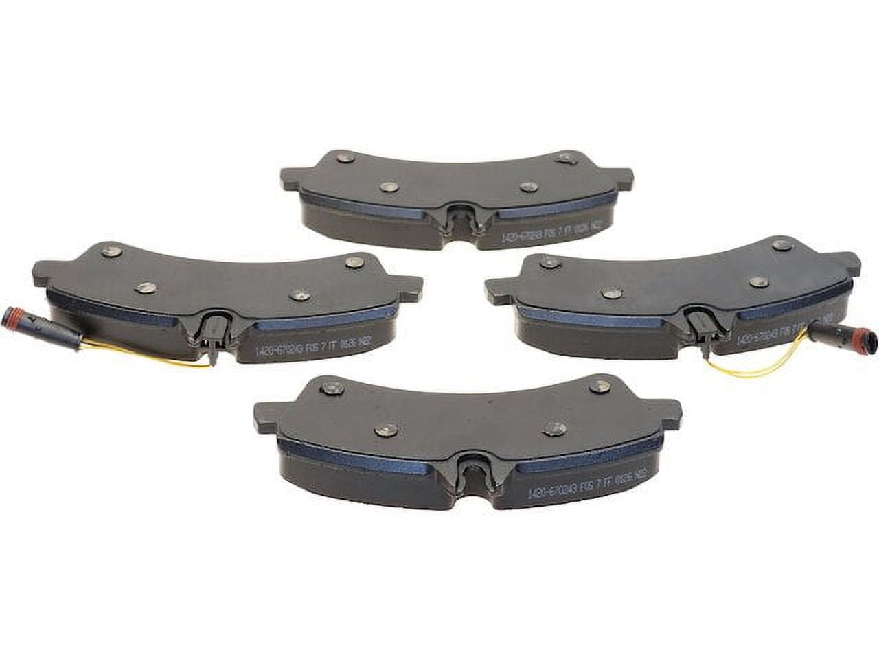 Rear Brake Pad Set - Compatible with 2007 - 2018 Freightliner Sprinter ...