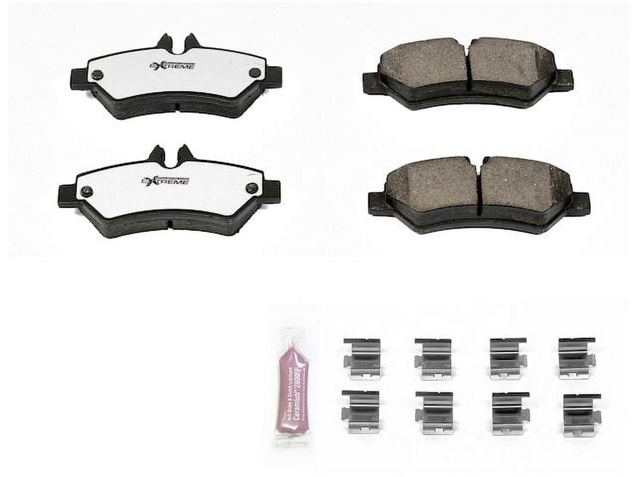 Rear Brake Pad Set - Compatible with 2007 - 2018 Freightliner Sprinter ...
