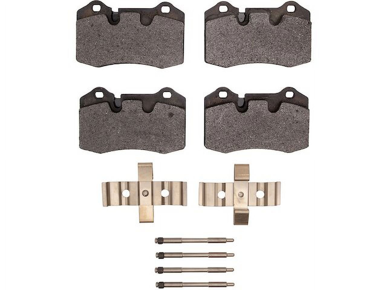 Rear Brake Pad Set - Compatible with 2008 - 2019 Maserati GranTurismo ...