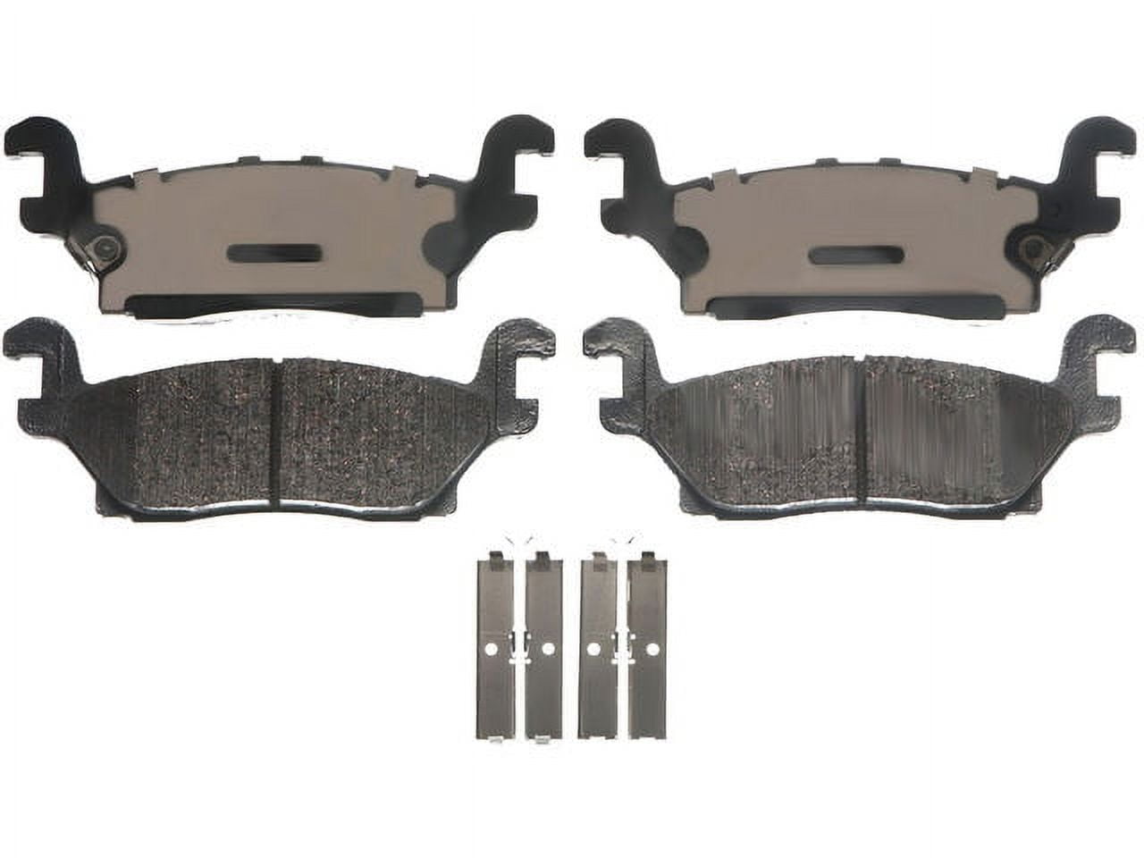 Rear Brake Pad Set - Compatible with 2009 - 2010 Hummer H3T - Walmart ...