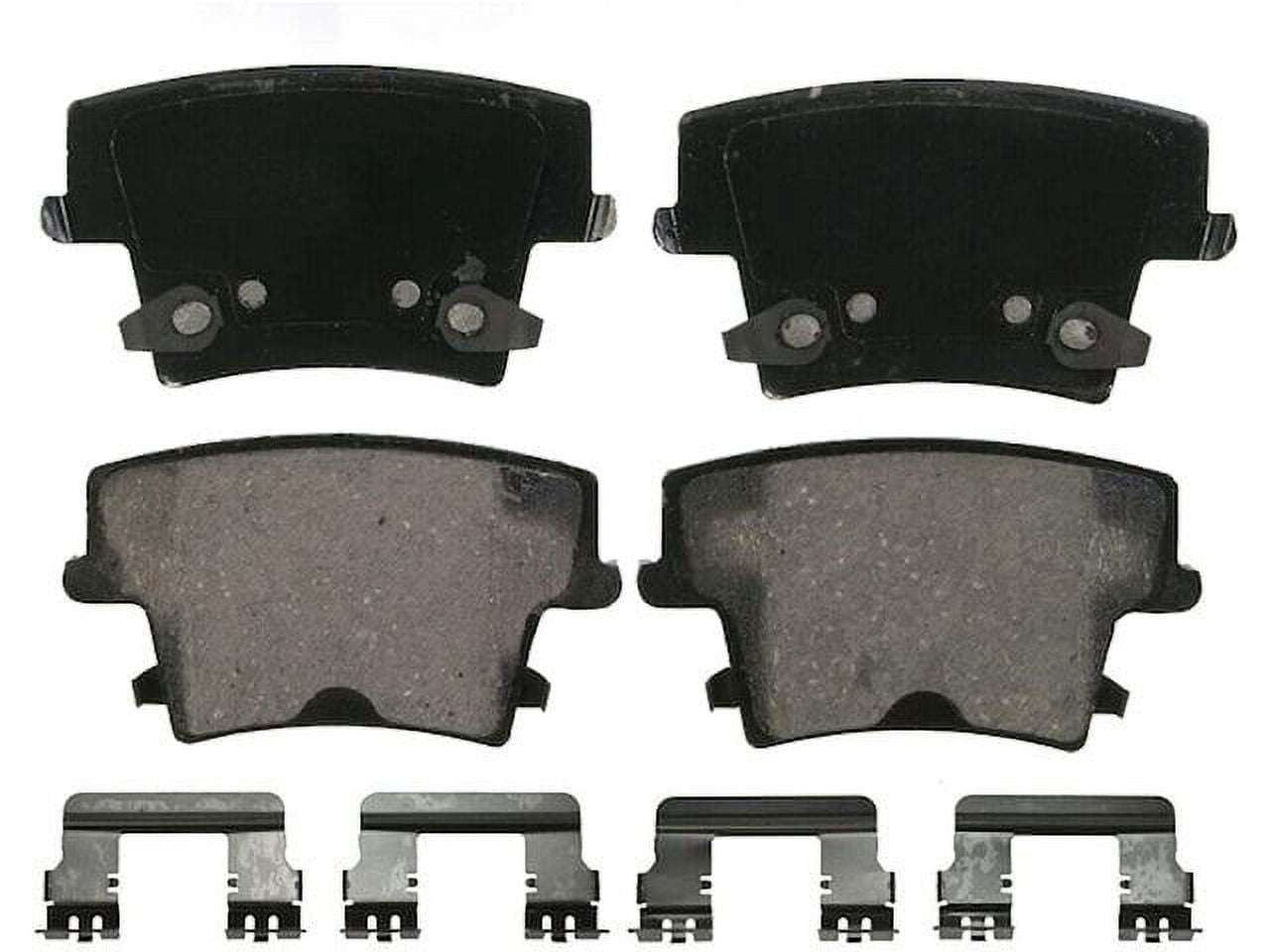 Rear Brake Pad Set - Compatible with 2009 - 2018, 2020 Dodge Challenger ...