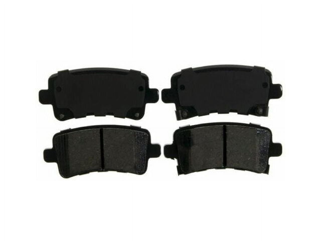 Rear Brake Pad Set - Compatible with 2010 - 2016 Buick LaCrosse 2011 ...