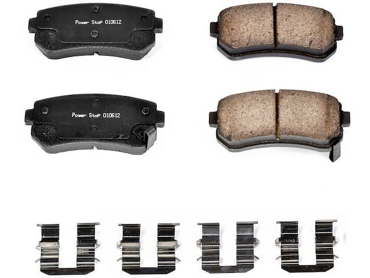 Rear Brake Pad Set - Compatible with 2010 - 2017 Hyundai Tucson FUEL ...