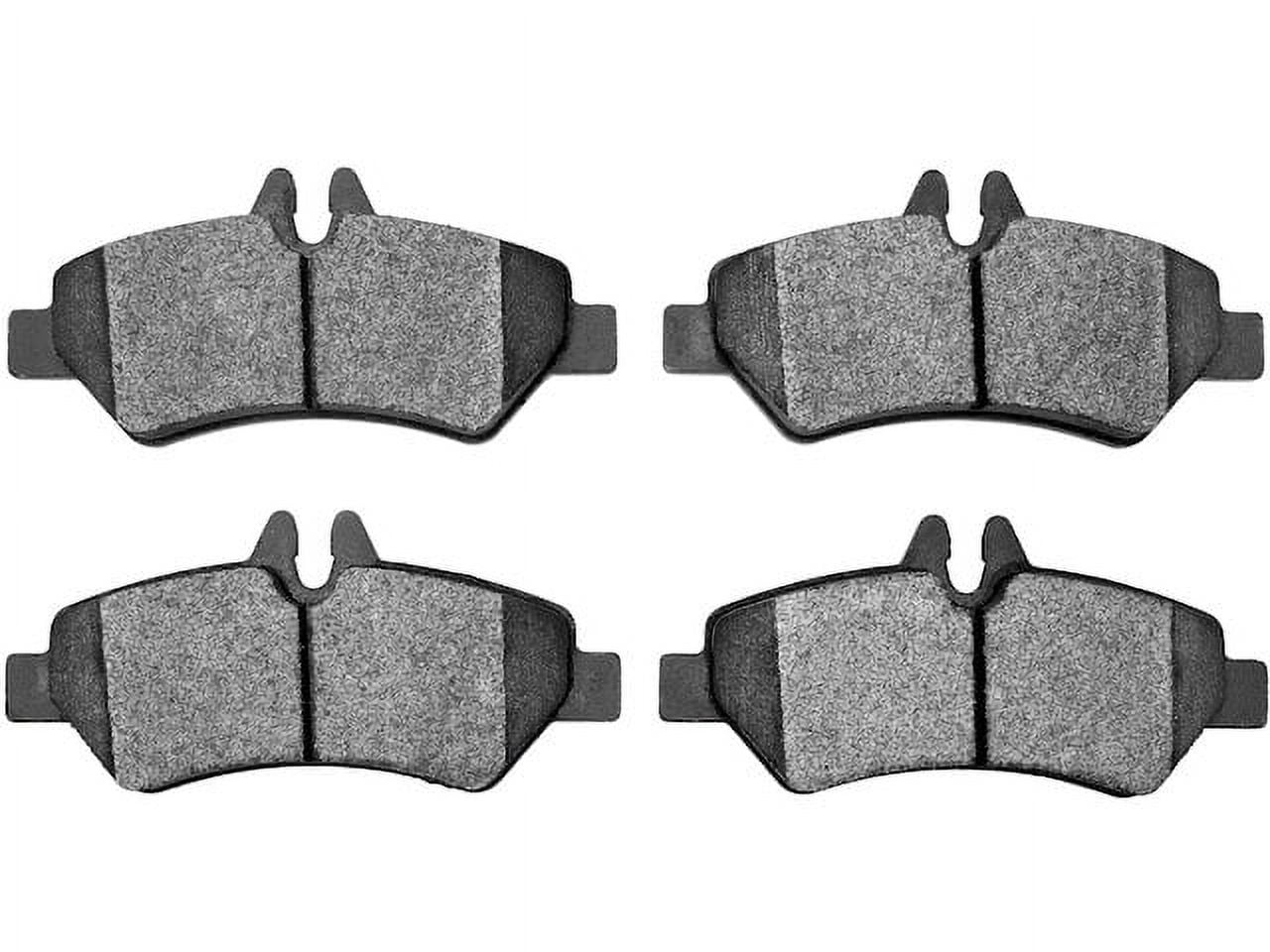 Rear Brake Pad Set - Compatible with 2010 - 2018 Mercedes-Benz Sprinter ...