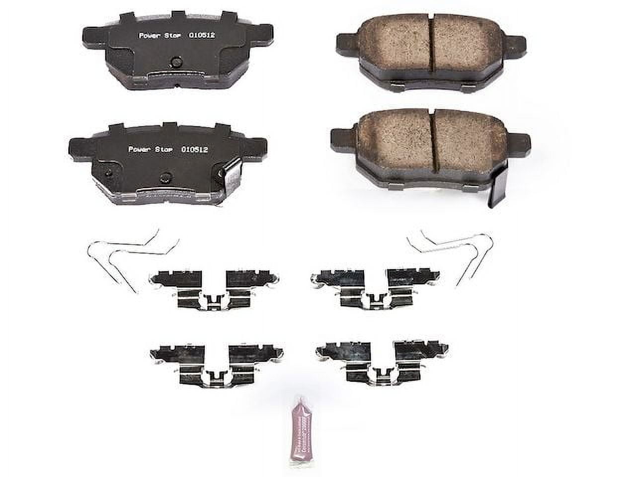 Rear Brake Pad Set - Compatible with 2010 - 2020 Toyota Prius 2011 2012 ...