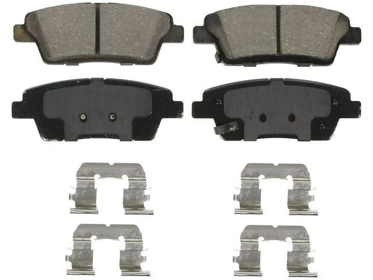 Rear Brake Pad Set - Compatible with 2011 - 2016 Hyundai Genesis 2012 ...