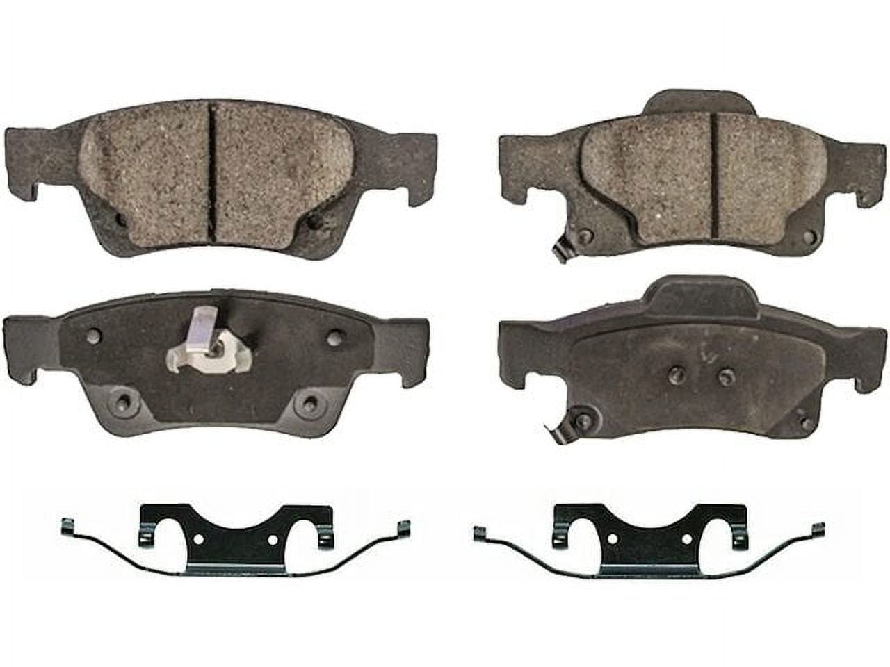 Rear Brake Pad Set - Compatible with 2011 - 2020 Dodge Durango 2012 ...