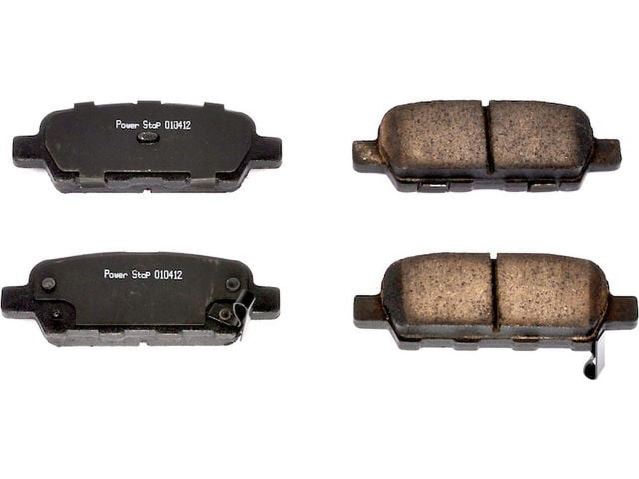 Rear Brake Pad Set - Compatible with 2013 - 2018 Nissan Sentra 2014 ...