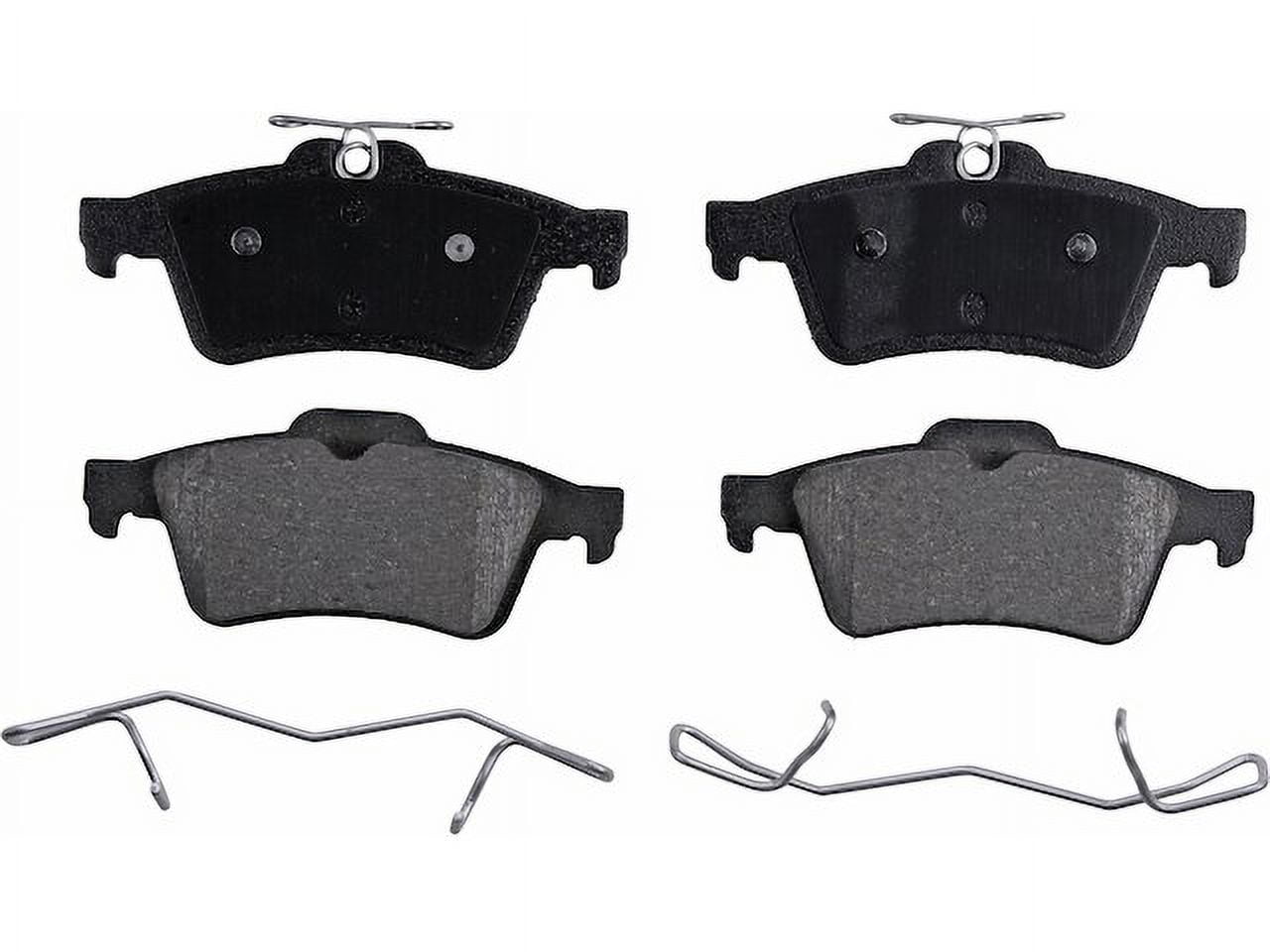 Rear Brake Pad Set - Compatible with 2014 - 2023 Ford Transit Connect ...