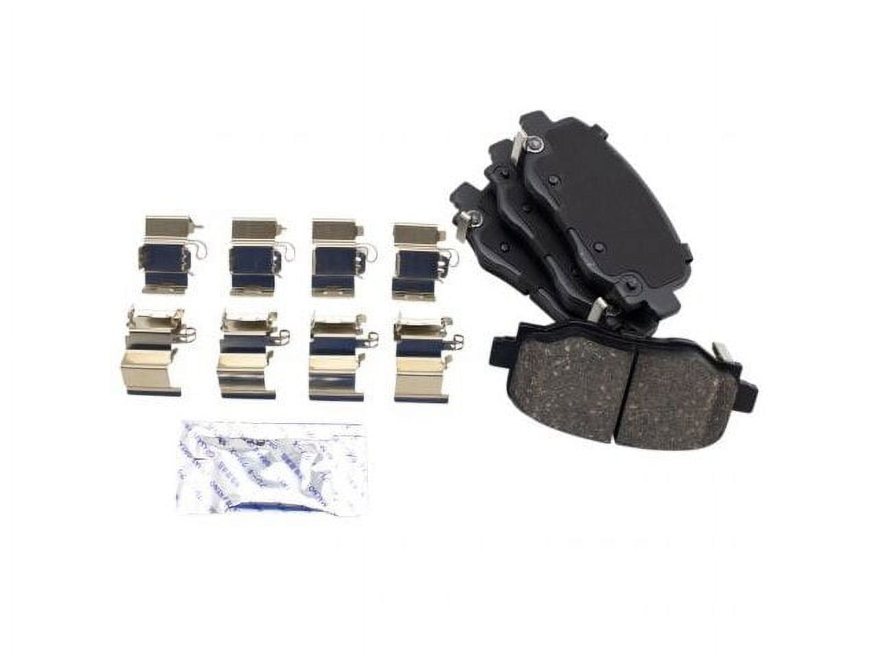 Rear Brake Pad Set - Compatible with 2016 - 2021 Fiat 500X 2017 2018 ...