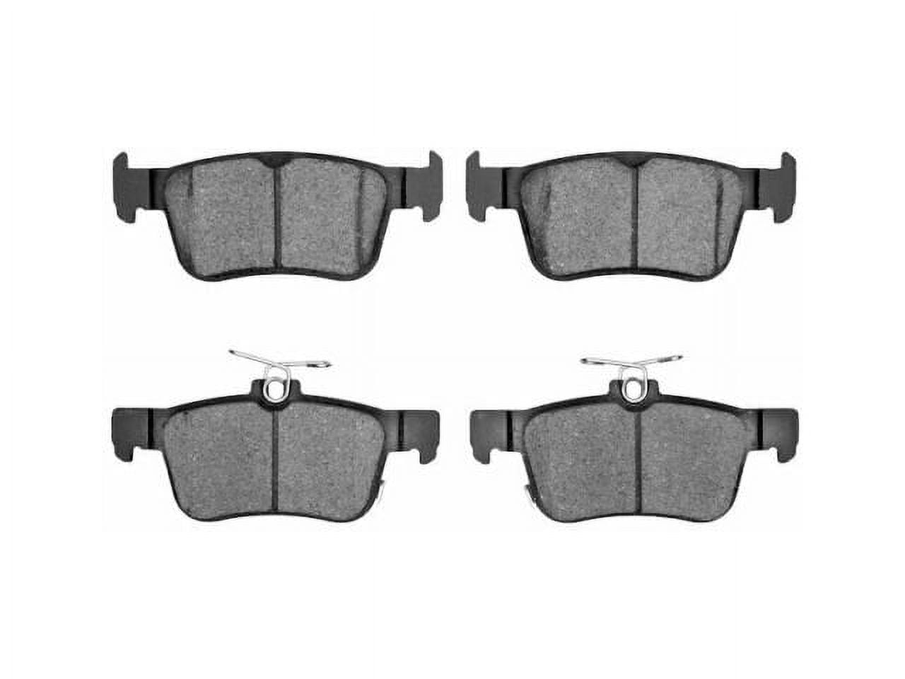 Rear Brake Pad Set - Compatible with 2016 - 2023 Honda Civic Sedan 2017 ...