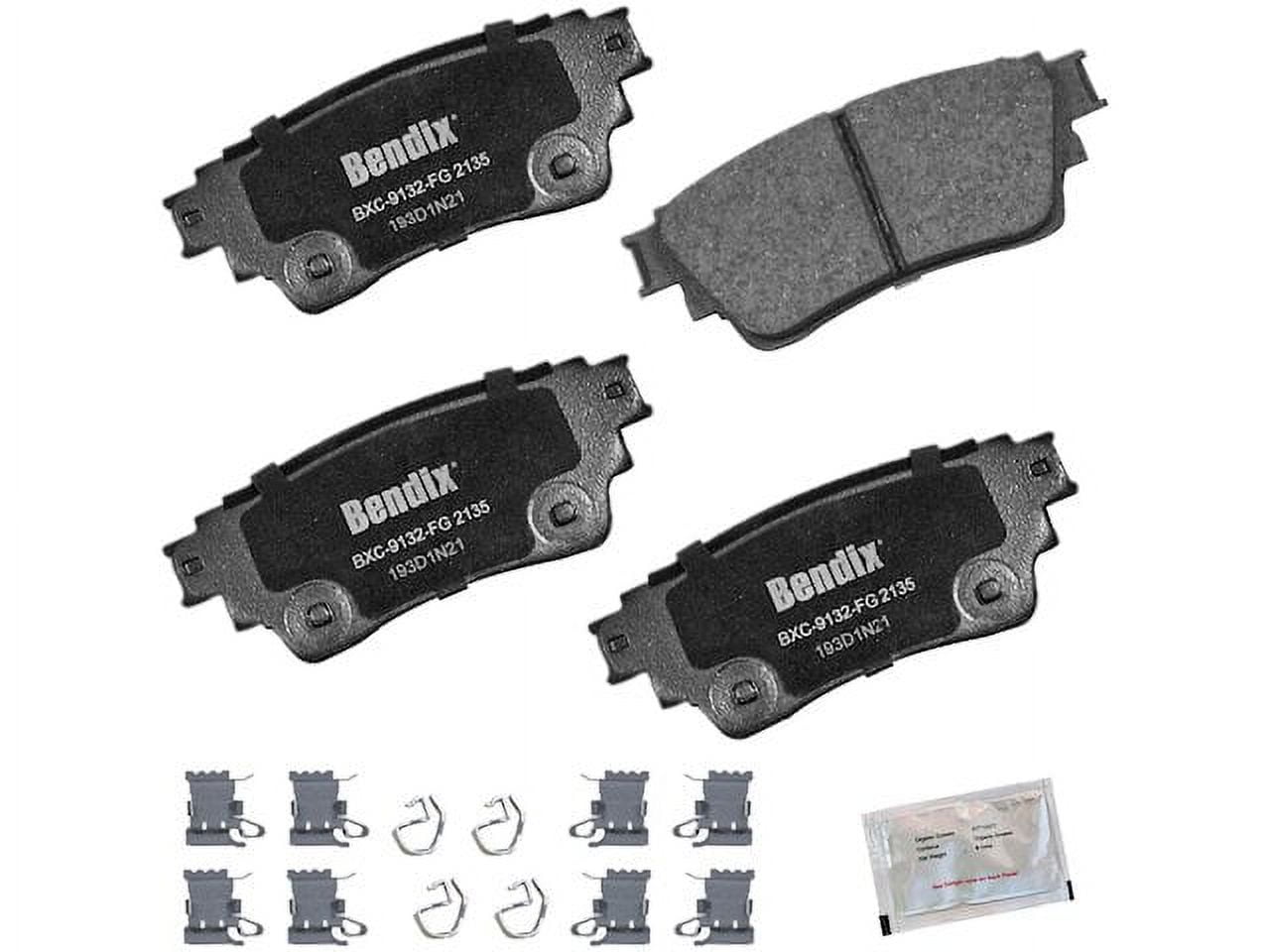 Mitsubishi Outlander 2017-2020, 2022 Rear Brake Pad Set - Bendix ...