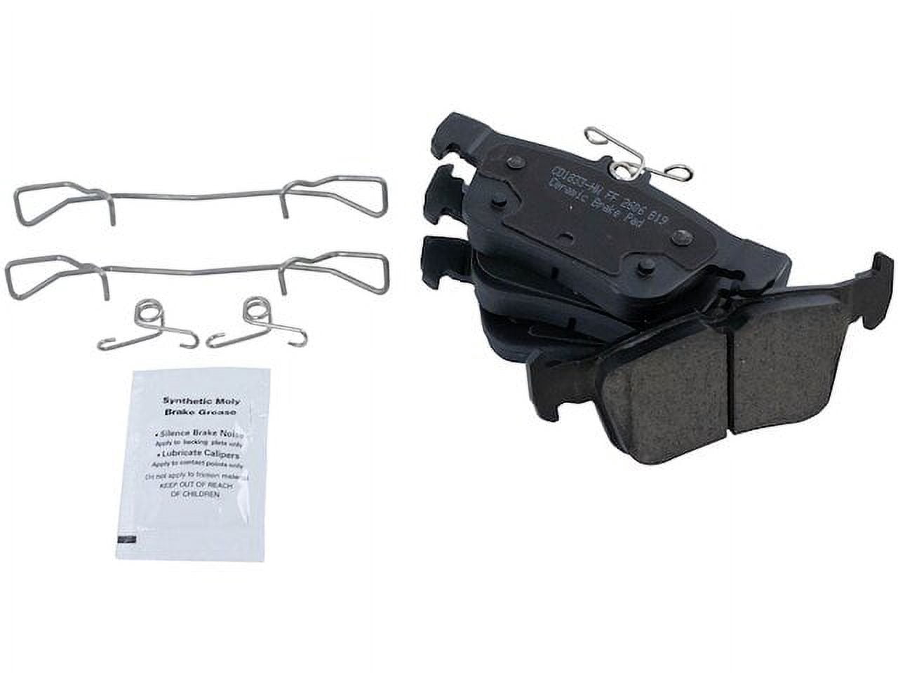 Rear Brake Pad Set - Compatible with 2017 - 2021 Ford Escape 2018 2019 ...