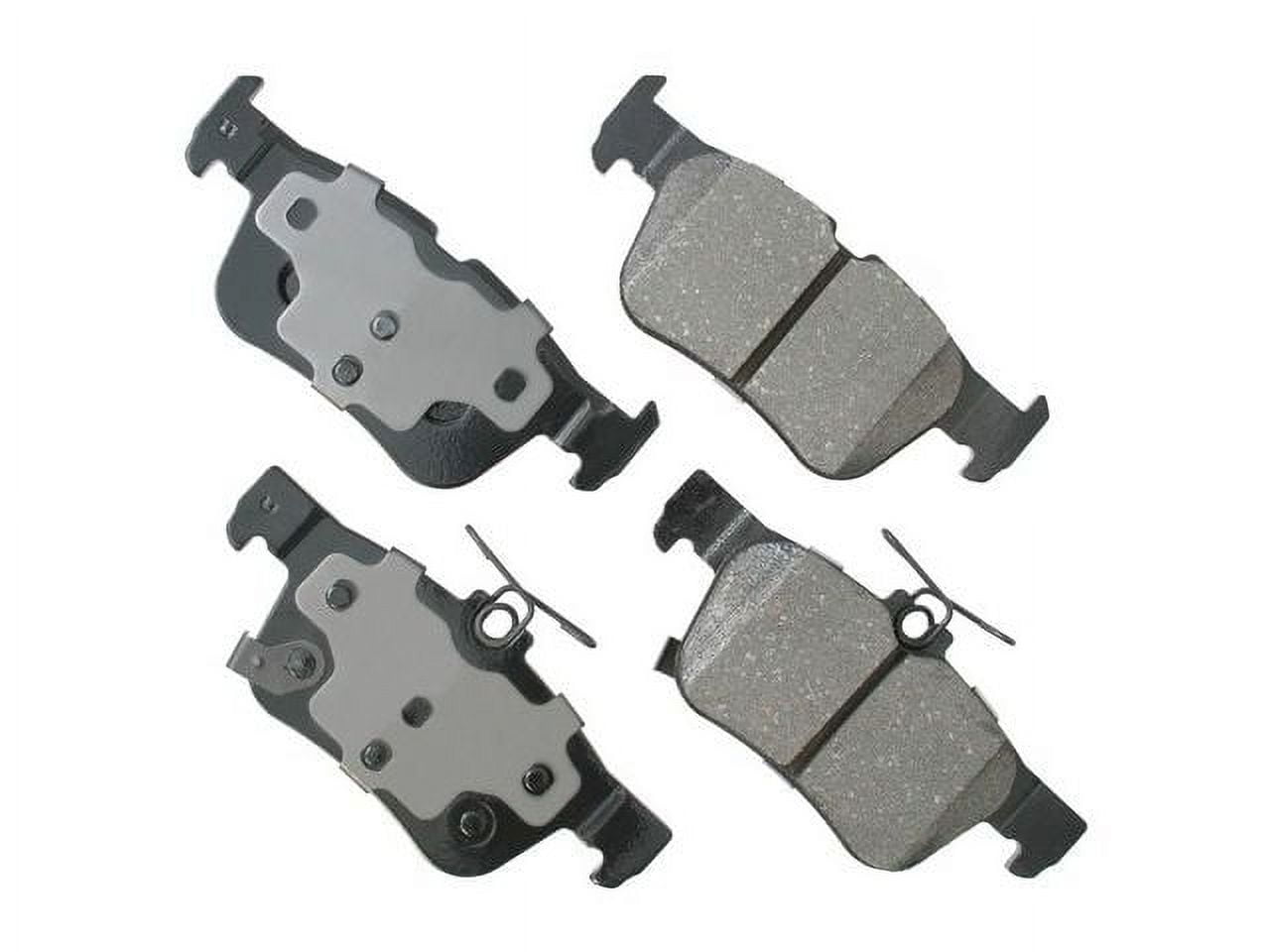 Rear Brake Pad Set - Compatible with 2017 - 2022 Ford Escape 2018 2019 ...