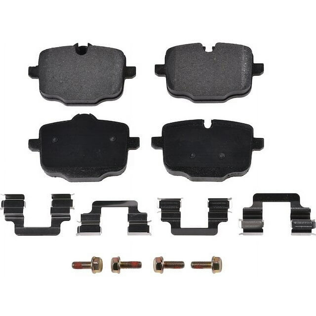 Rear Brake Pad Set - Compatible with 2017 - 2023 BMW 530i 2018 2019 ...