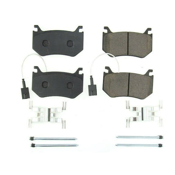 Rear Brake Pad Set - Compatible with 2017 - 2024 Alfa Romeo Giulia 2018 ...