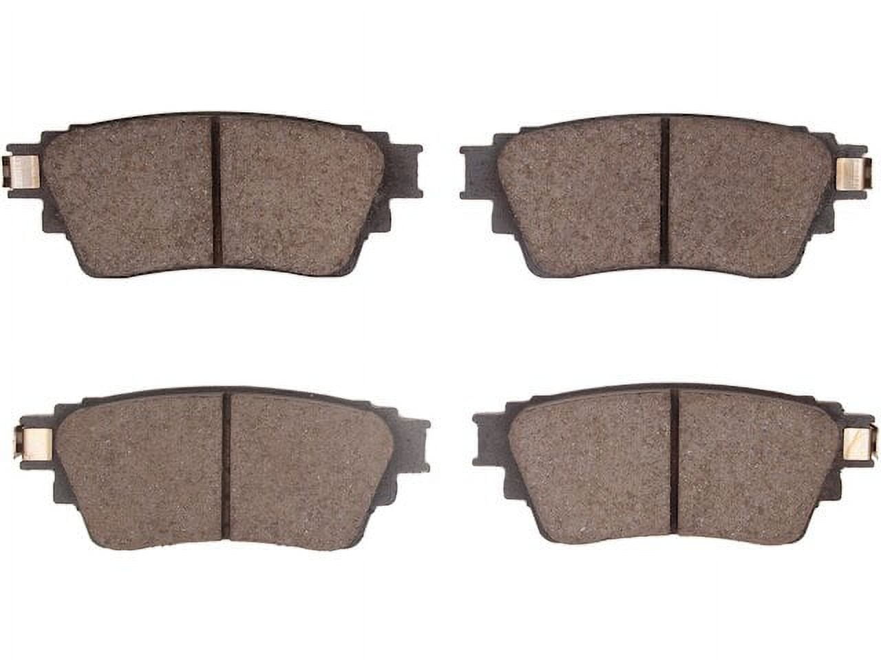 Rear Brake Pad Set - Compatible with 2018 - 2022 Mitsubishi Outlander ...
