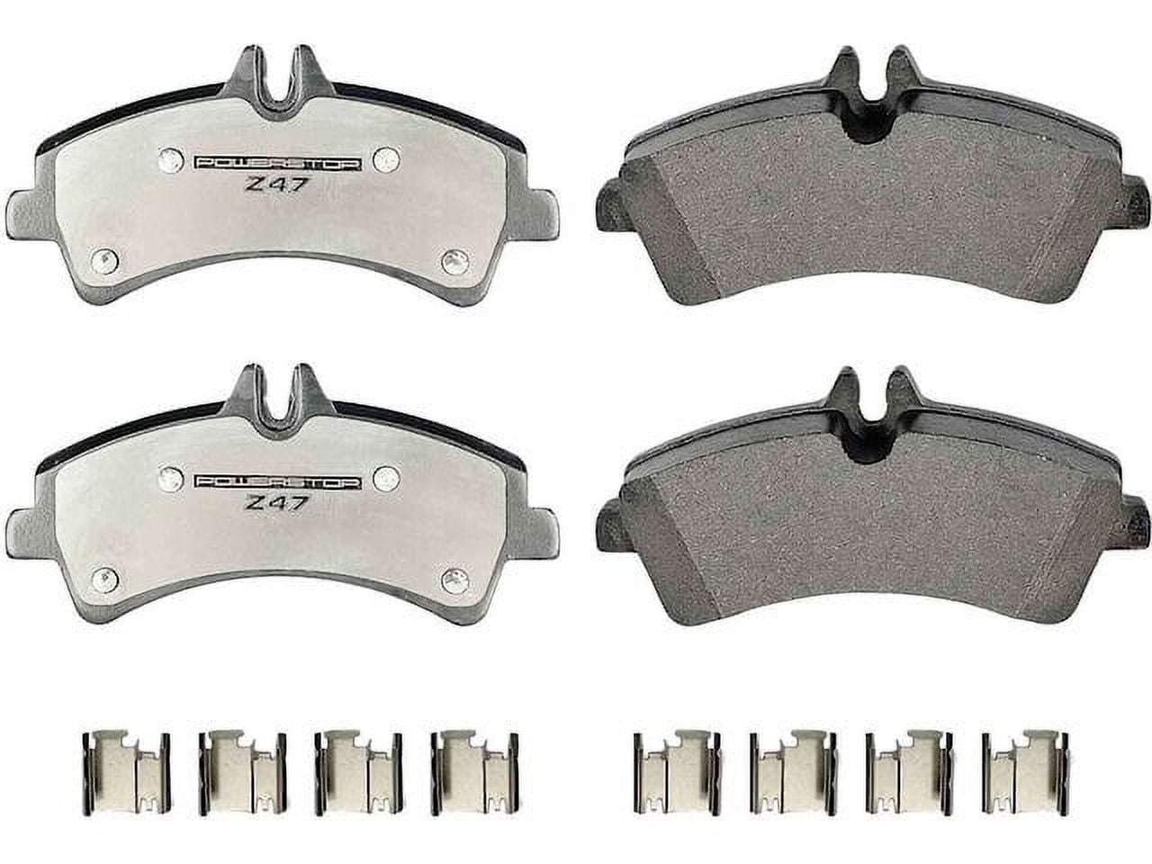 Rear Brake Pad Set - Compatible with 2018 Freightliner Sprinter 3500XD ...